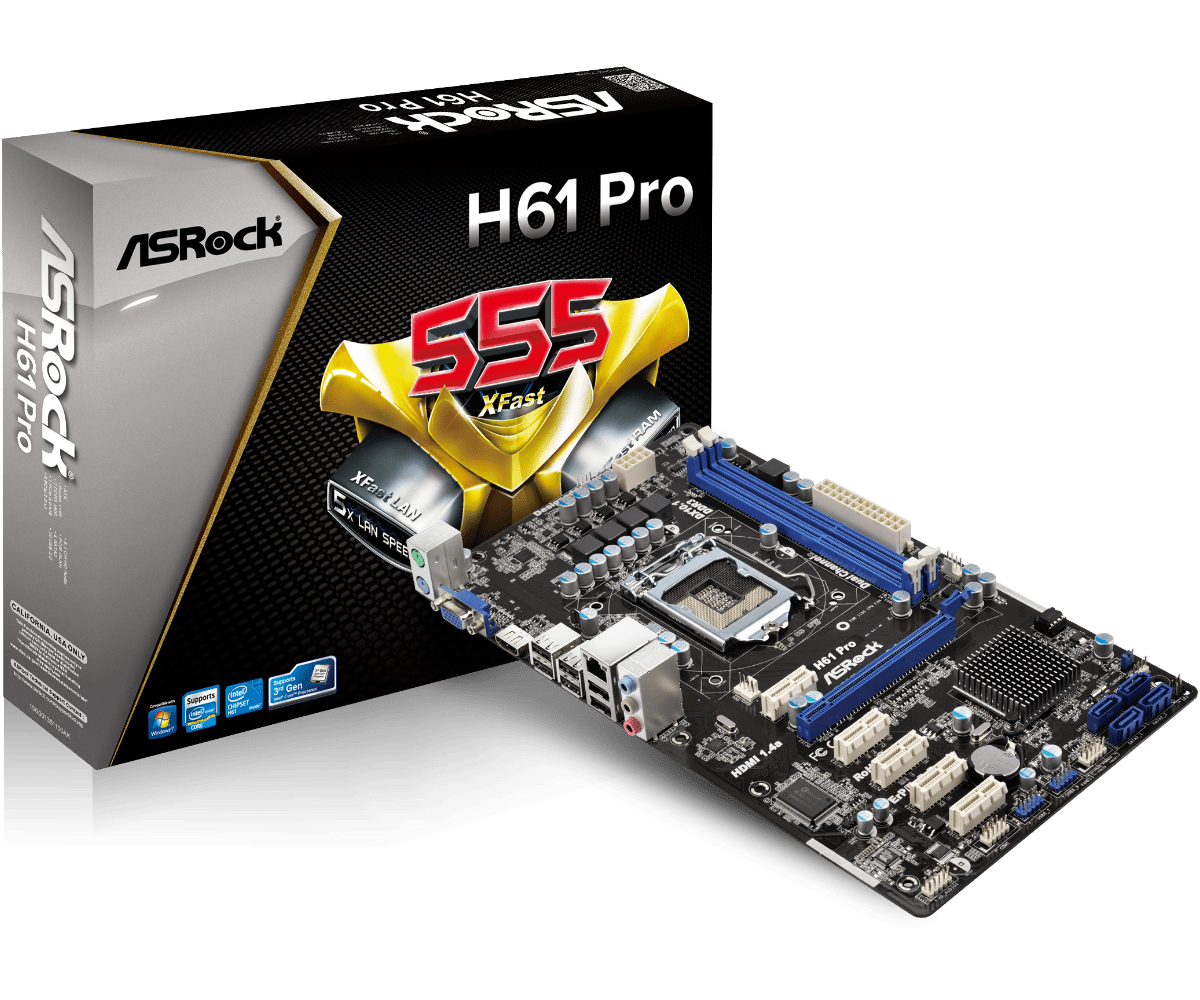 ASRock > H61 Pro